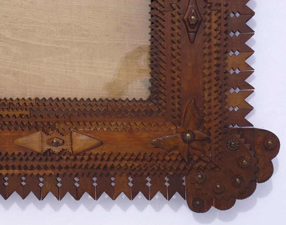 Tramp art at Artisans Folk art, antiques, and outsider art Gallery ...