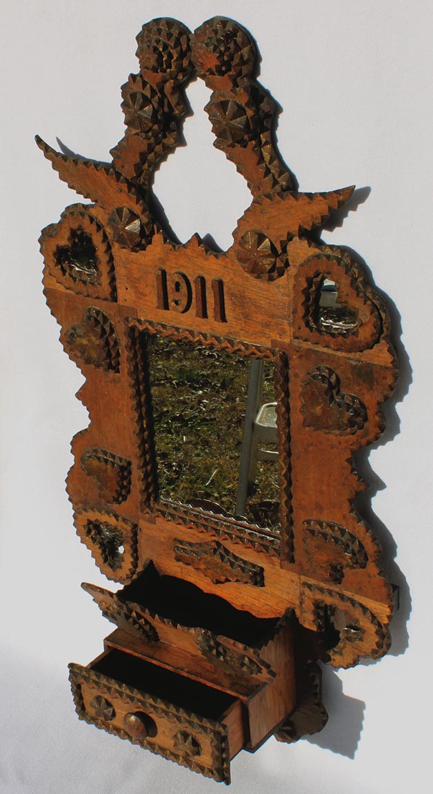 Tramp Art at Artisans Gallery. (256) 886-2809.